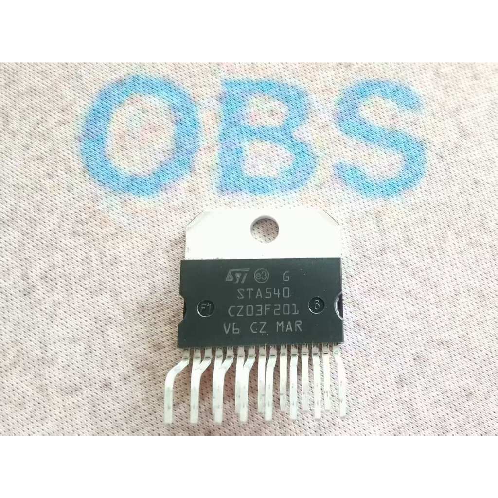 ((1pc) STA540 Audio Power Amplifier IC ZIP-15 Imported Brand New Original Ready Stock | Shopee ...
