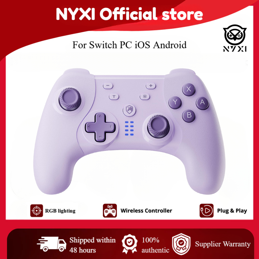 [BEST SELLER] NYXI Wireless Pro Controller for Nintendo Switch/PC/Android/iOS – Bluetooth ...