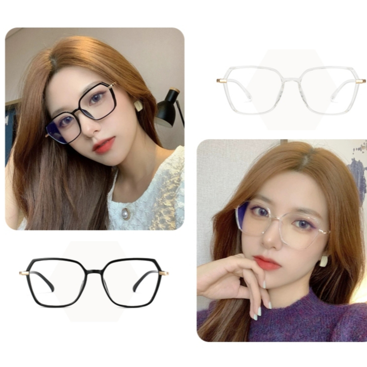 Cyxus Anti Blue Light Glasses Leopard Black Glasses Eye Protection ...