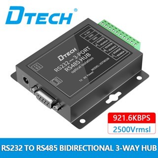 DTECH Industrial Grade RS232 to RS485 Serial Converter 3 Channel RS-485 Expansion Hub with 600W ...