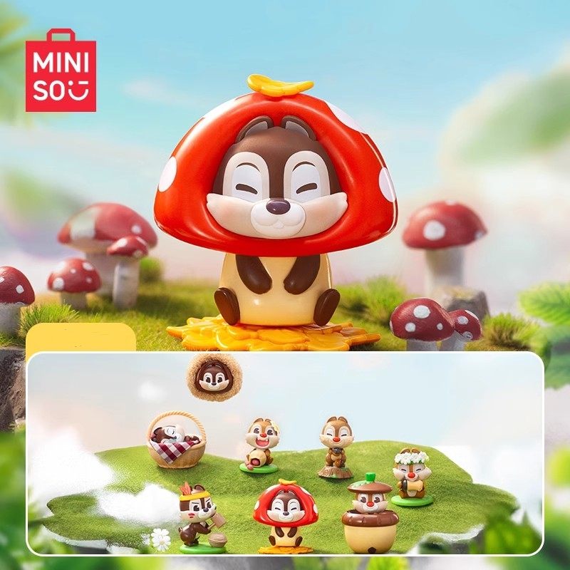Miniso Disney Chip 'N' Dale Chestnut Fight Series Blind Box Toy ...
