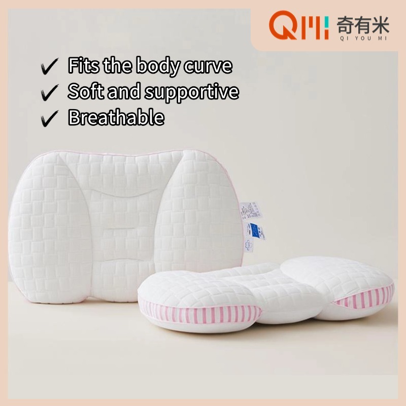 Apple spa latex neck pillow partition shaping latex pillow core ...