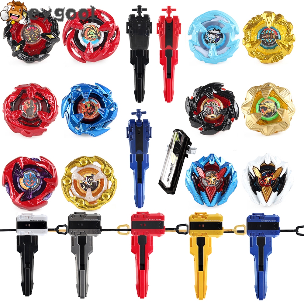 Mutated color Beyblade X Beyblade Burst single Beyblade or Launcher ...