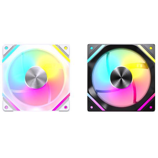 PADO X1 120mm case fan PWM ARGB for PC cases and heat sinks | Shopee ...