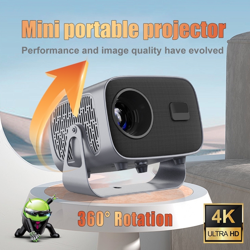 Ceiling Mini Projector A10 Wireless Bluetooth Full HD Portable 1080P ...