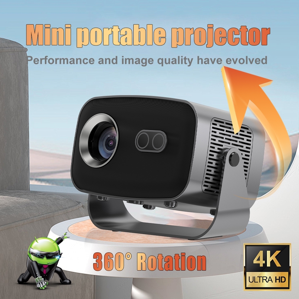 Projector mini for phone HDMI Smart Projector Portable Home Theater ...