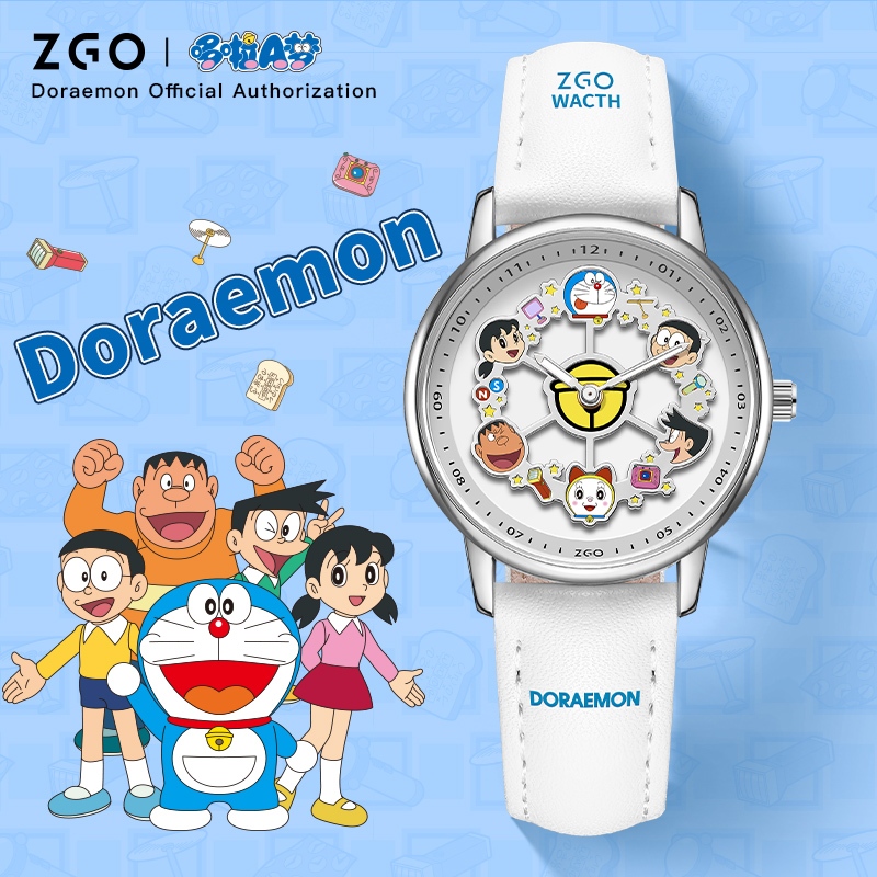 ZGO x Doraemon Carousel Jam tangan Watch For Kids 30M Waterproof ...