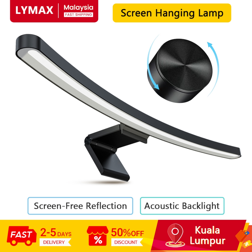 Lymax Led Table Lamp Screen RGB Color Backlight Small Wireless ...