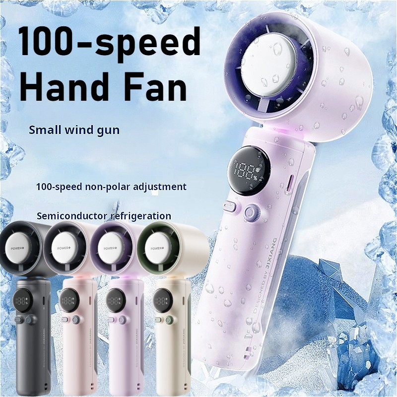 kipas turbo mini Portable Handheld Fan kipas mini bateri tahan lama ...