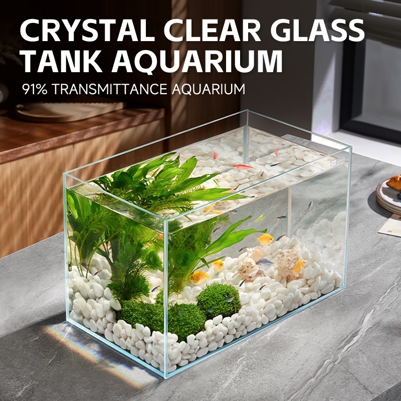Crystal Clear Glass Fish Tank 6MM Glass Aquarium CC Tank Aquascape Tank ...