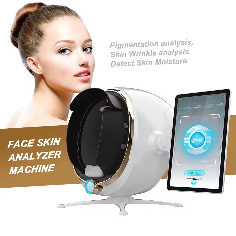 Newest professional digital 3d skin analyzer magic mirror facial ...