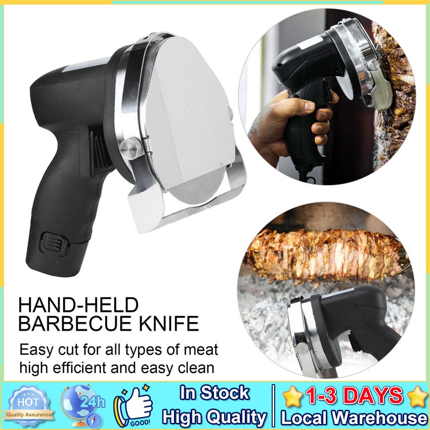 2Days⭐Local Warehouse⭐Electric Kebab Slicer doner Knife Shawarma Cutter handheld roast meat ...