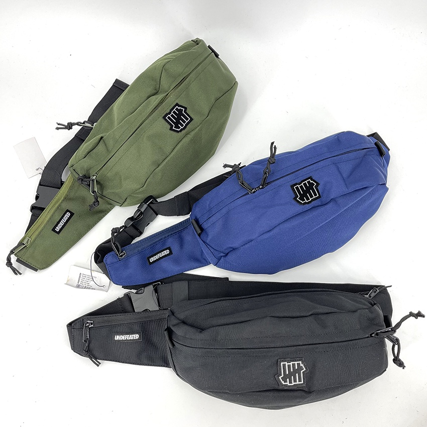 UNDEFEATED Front Logo Side Waist Bag Crossbody Bag/Shoulder Bag ...