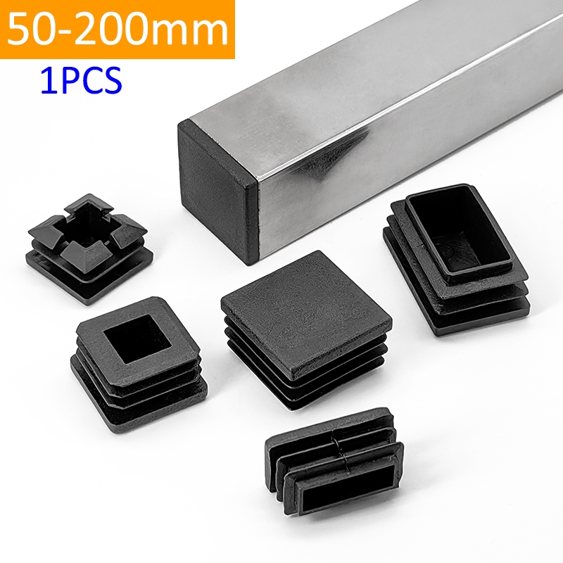 50mm-200mm Furniture Leg Rubber Cover Cap Plug End Pipe Internal Tube ...