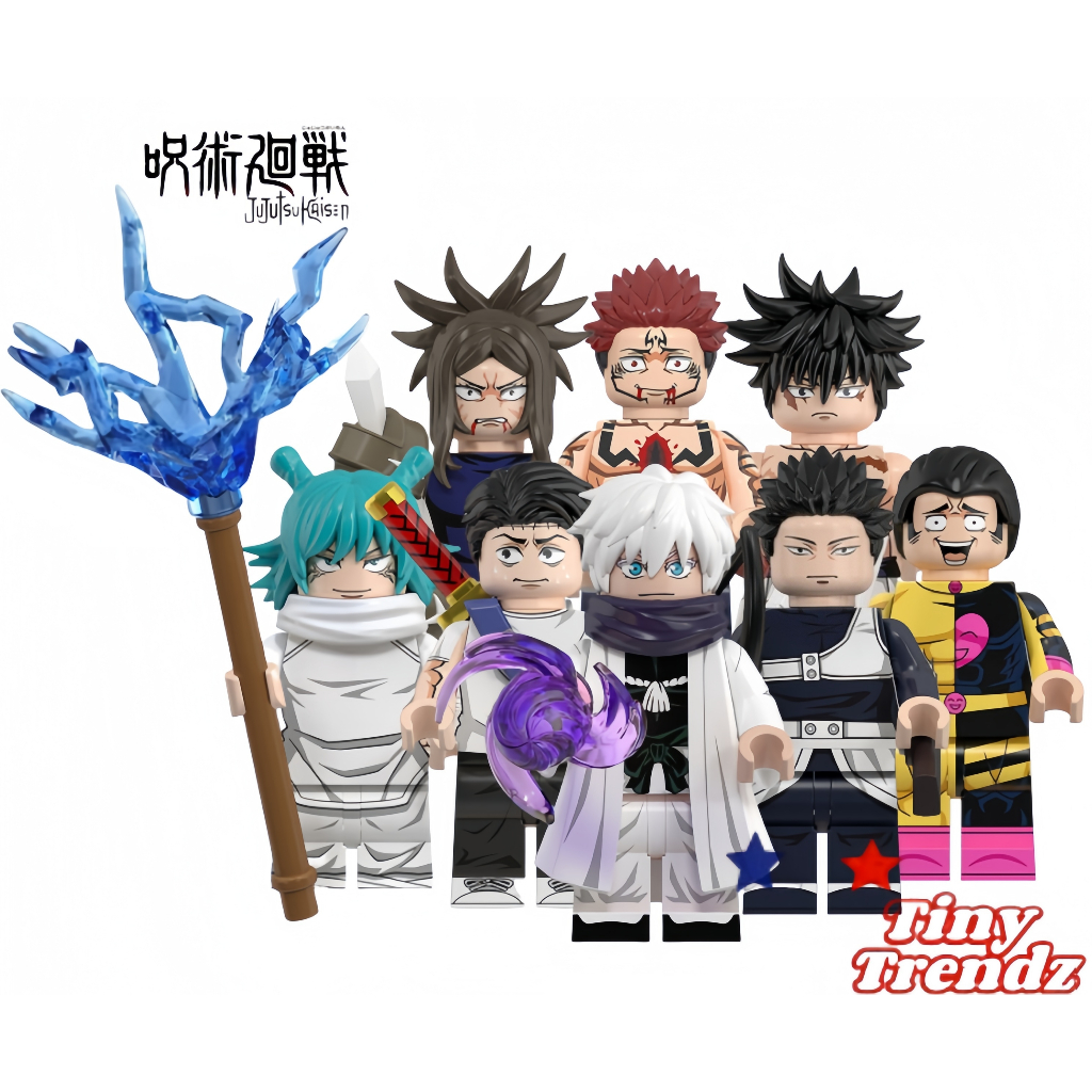 Anime Jujutsu Kaisen Gojo Ornaments and Decorations Mini Building ...