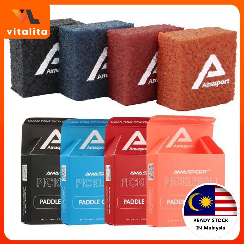 Amsport Pickleball Paddle Eraser Carbon Fiber Racket Cleaner Superior ...