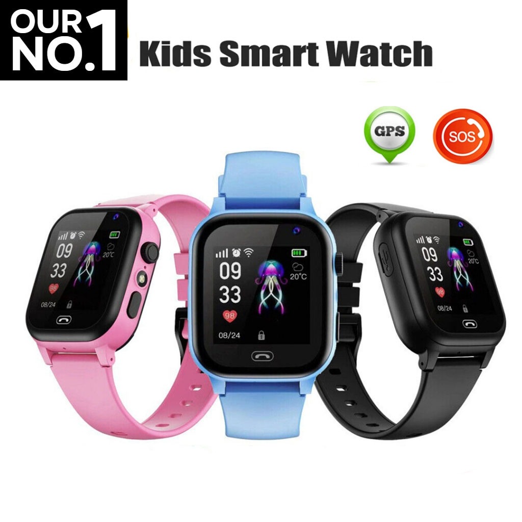 Kids SIM Smart Phone Watch SOS Wifi GPS Location Smartwatch Video Call ...