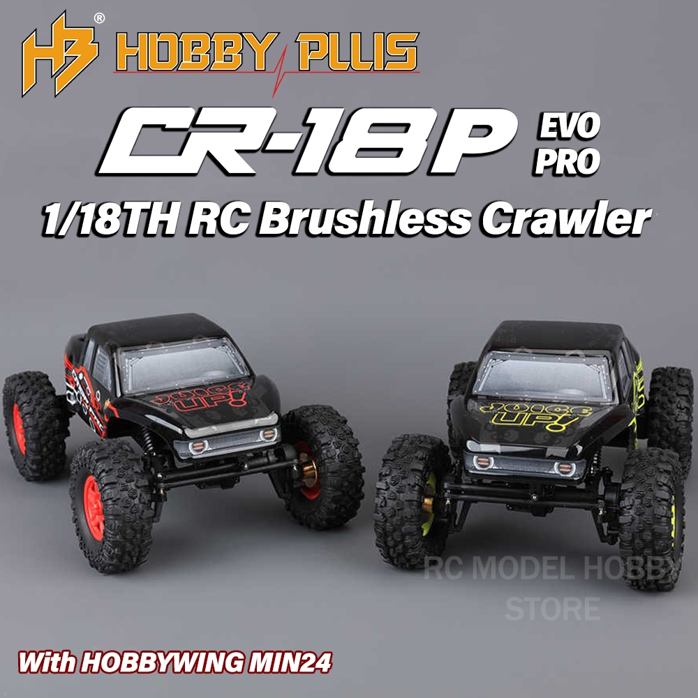 HOBBY PLUS CR18P EVO PRO 1/18 RC Electric Remote Control Model Car ...