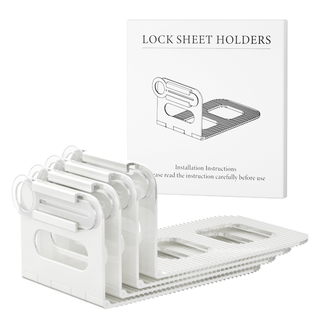 4 Pieces/Pack Adjustable Bed Sheet Holder Straps Fitted Sheet Clips ...