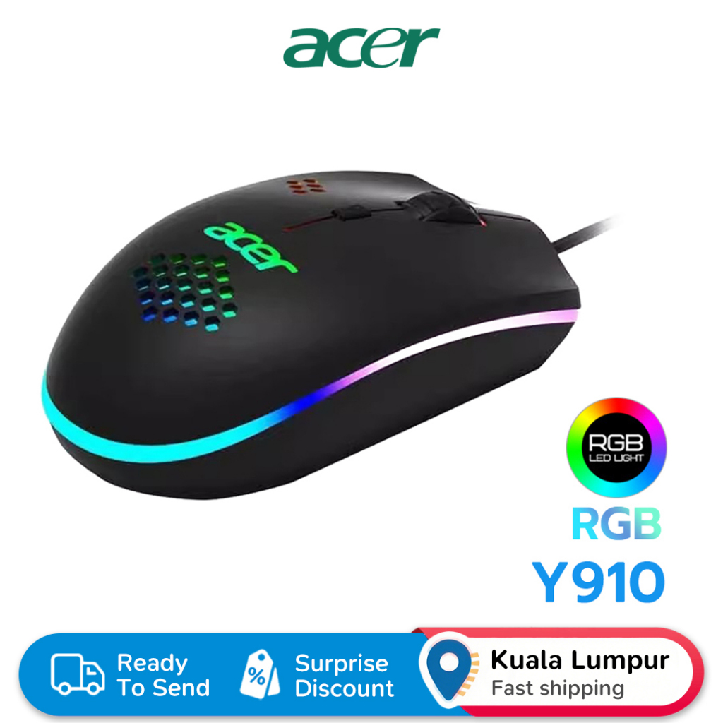 Acer mouse streamer esports game mouse optical sensor hands universal ...