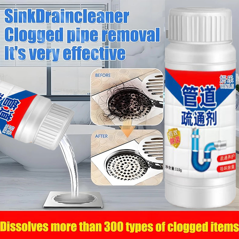 Drain clog remover clog remover Powerful Drain Cleaner Instant Clog ...