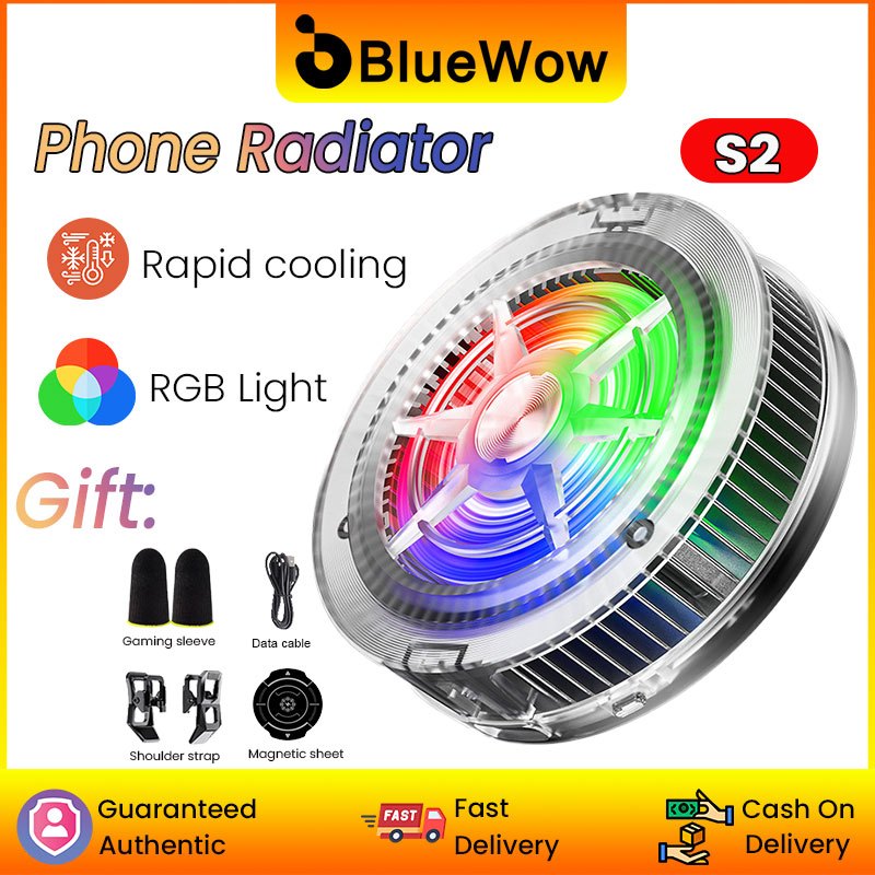 BlueWow S2 Hurricane Turbo Gaming Phone Cooler | Shopee Malaysia