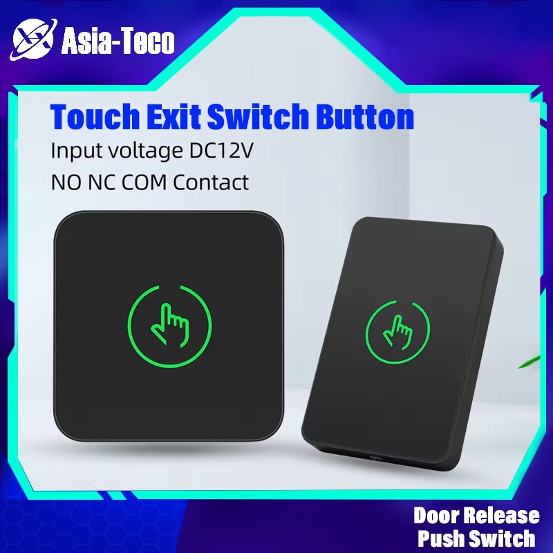 Exit Button Switch NO/NC/COM Door System Push Exit Access Control Release Button Switch | Shopee ...