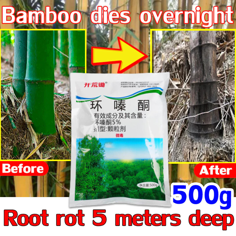 [No damage to soil] Tree killer 500g/bag Racun pokok kayu besar roots ...