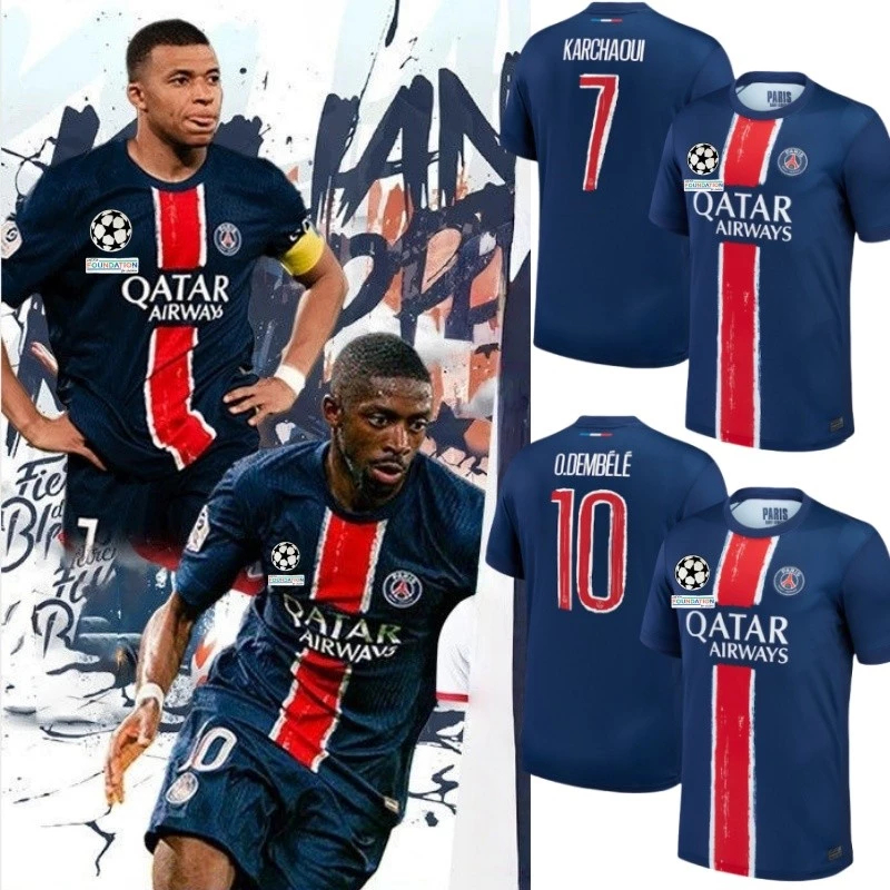 Player Issue Fans Version Home Football Jersey Paris Saint-Germain F.C ...