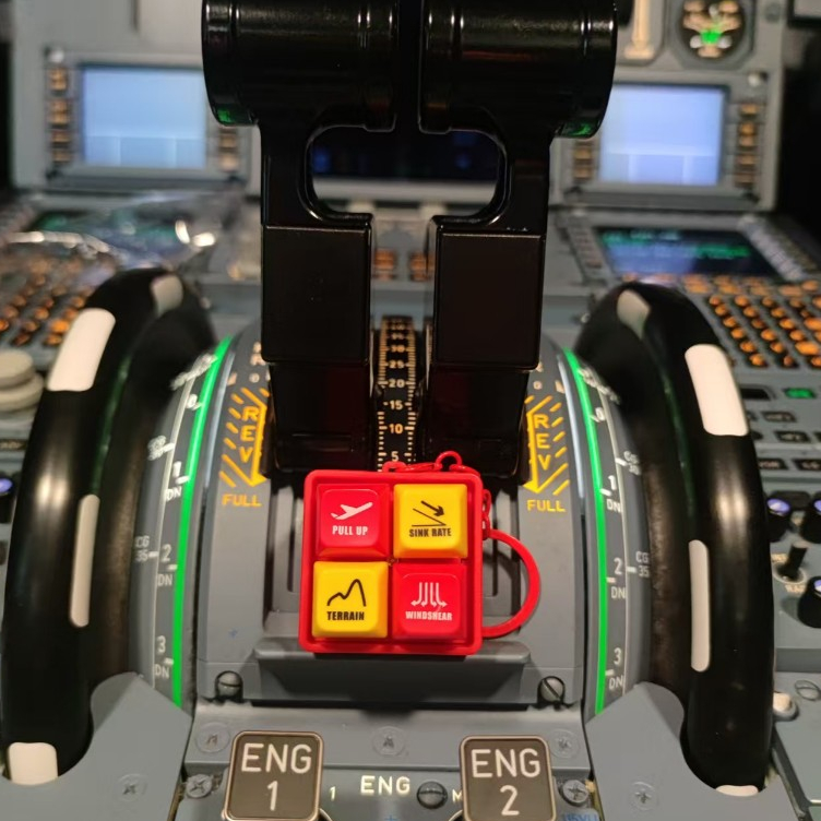 Boeing 737 GPWS Sound Button – 4 Real Cockpit Warnings in One: “Pull Up ...
