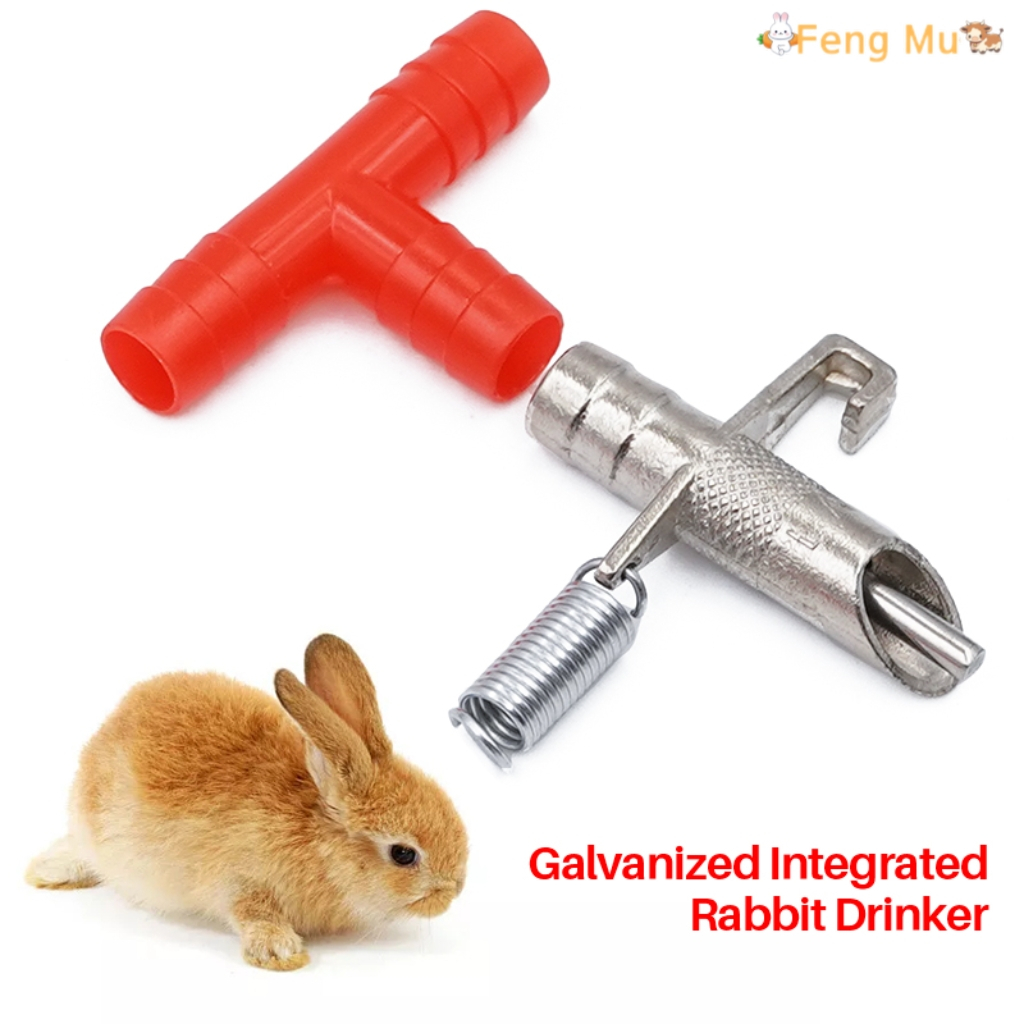 20/30Pcs Automatic Rabbit Drinker Nipple Feeding Water Pet Feeder ...