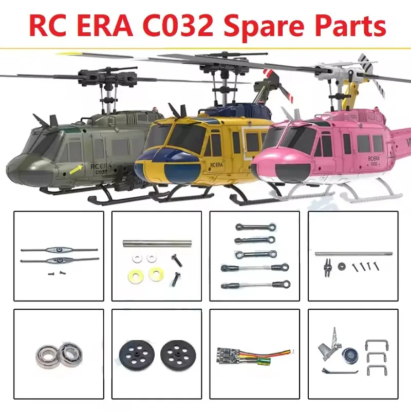 RC ERA C032 UH-1 RC Helicopter Spare Parts Main Shaft Rotor Propeller ...