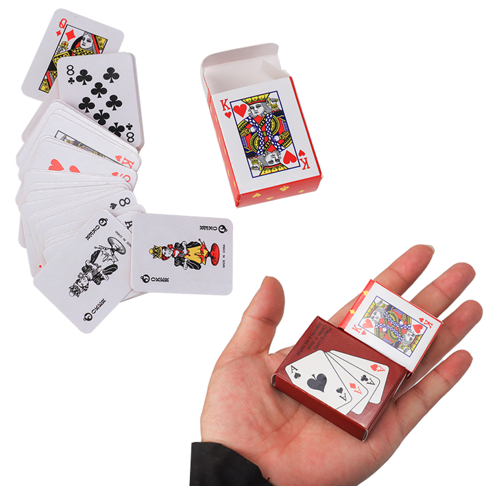 Super Small Pocket Mini Poker Cards Fun Interesting Portable Mini ...