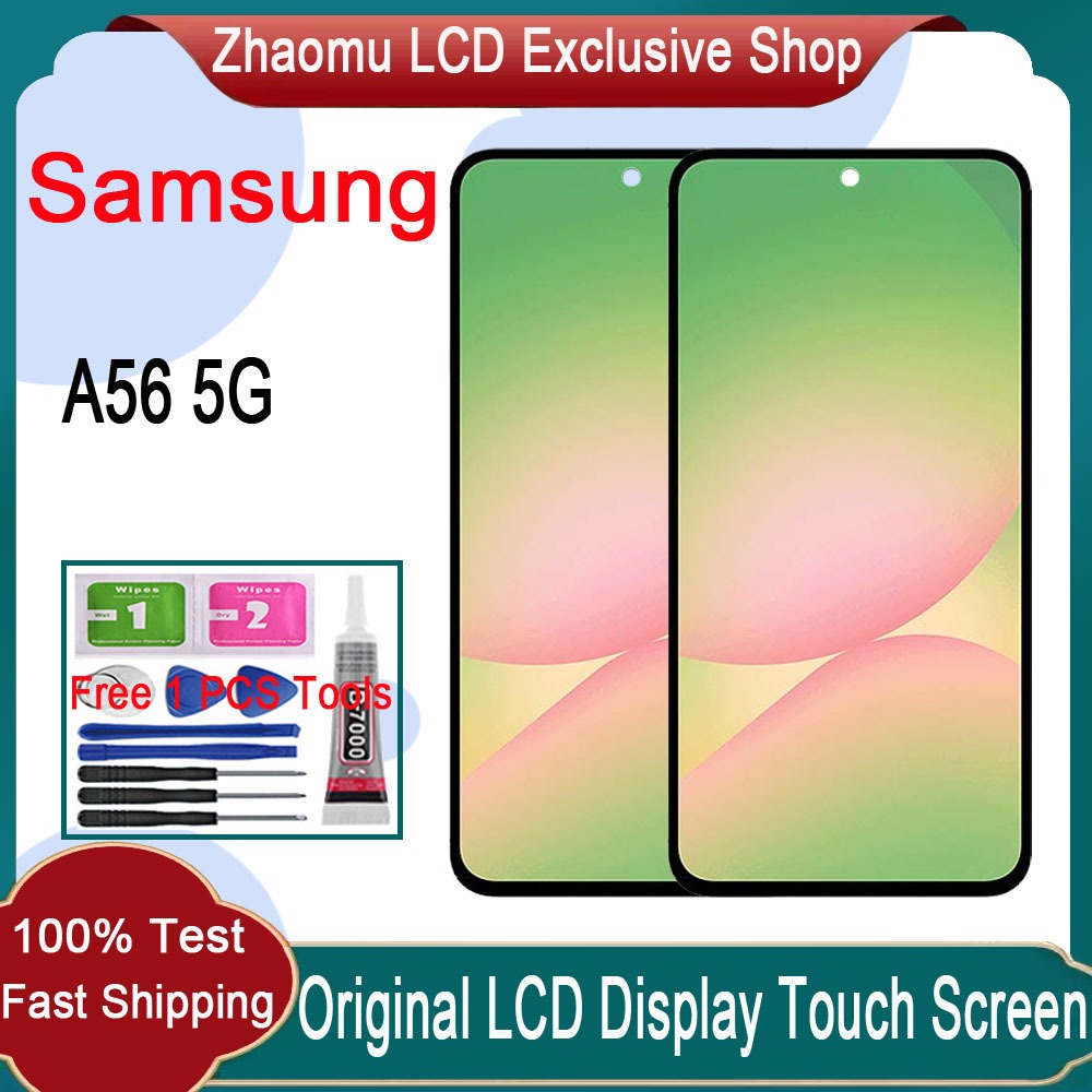 Original AMOLED Samsung Galaxy A56 5G LCD Display Touch Screen With ...