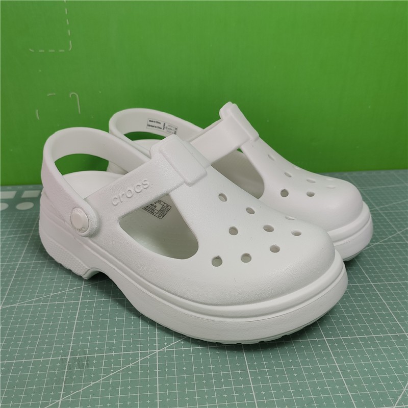 Crocs Spring Classic Mary Jane Cave Shoes Sandals Children's and Girls ...