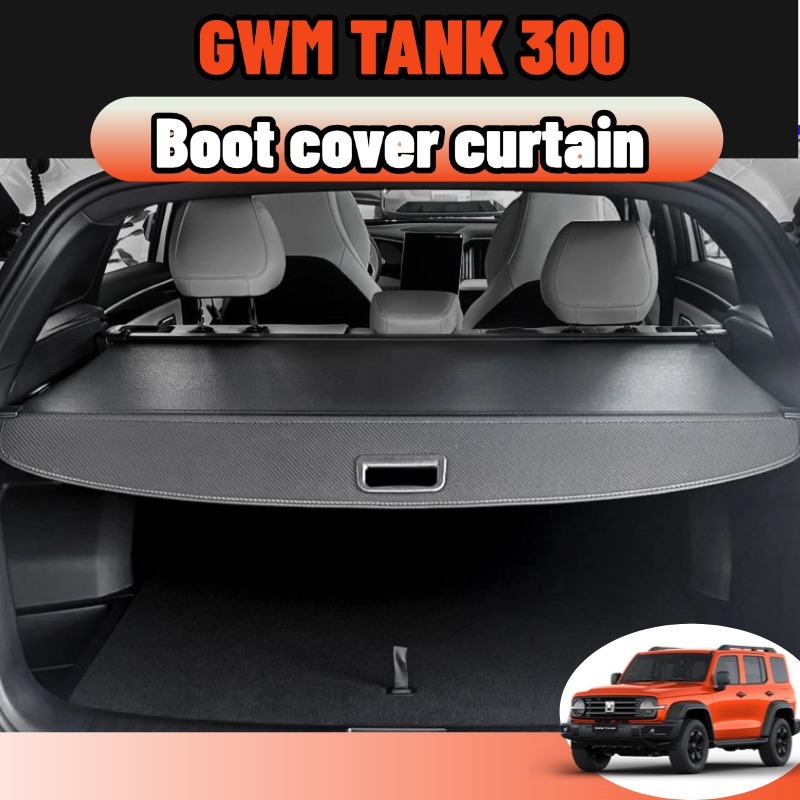 Gwm tank 300 accessories 2022-2025 Black Trunk Shade Rear Parcel Shelf ...