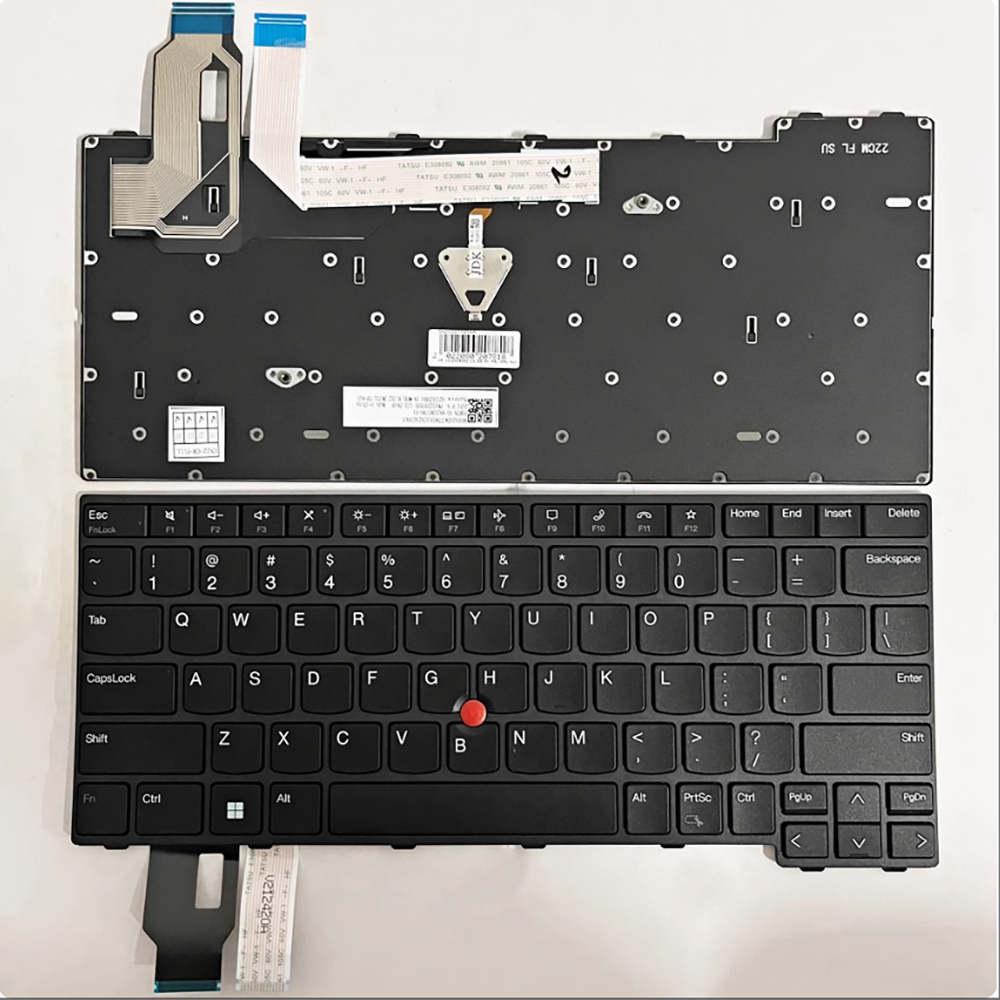 US for Lenovo ThinkPad T14 Gen3 Gen4 P14s Gen3 Gen L14 Gen3 Gen4 TP00133B 21C5 Laptop Keyboard ...