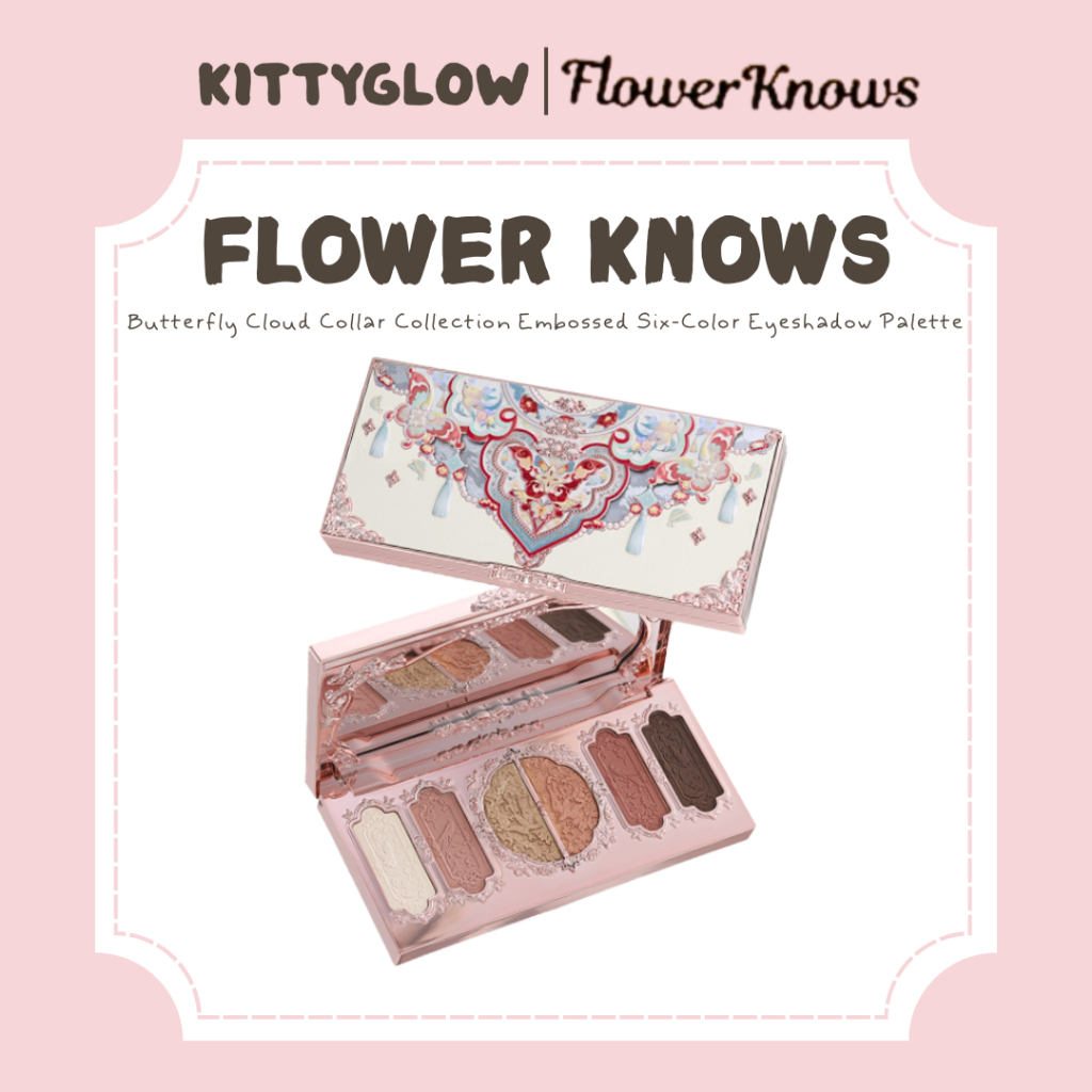 FLOWER KNOWS Butterfly Cloud Collar Collection Embossed Six-Color ...