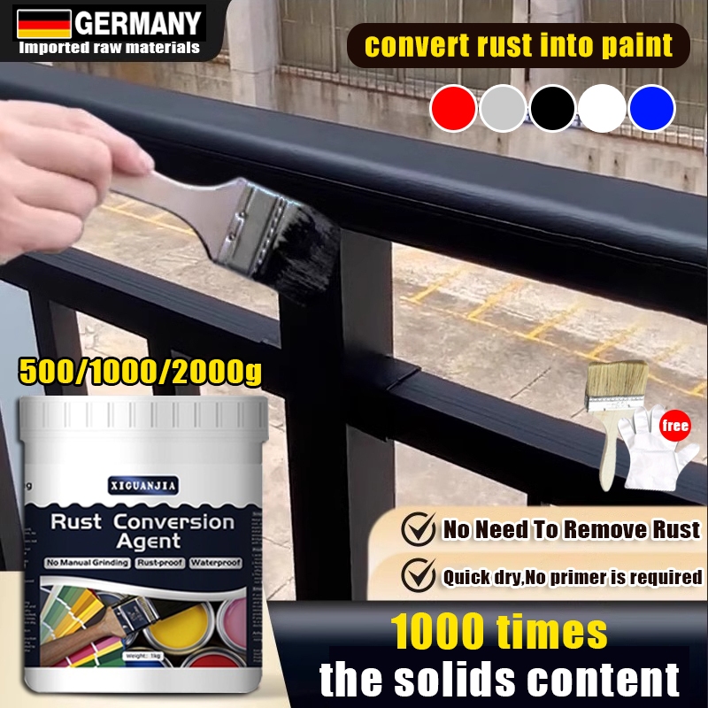 【Turn rust into paint】rust converter for metal 2000ml metal paint anti ...
