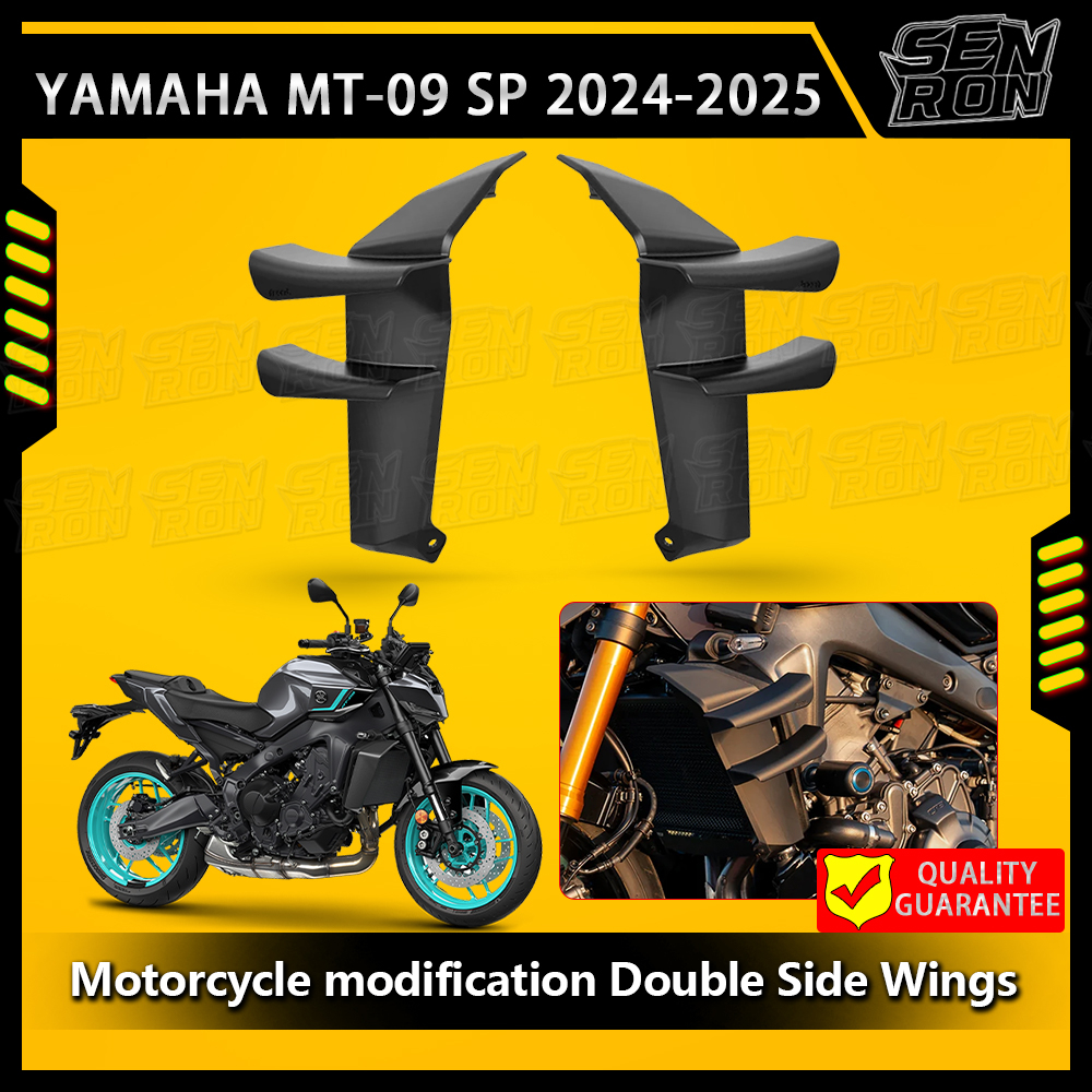 Fpr Yamaha MT09 SP 2024-2025 Double Side Wings Motorcycle Downforce ...