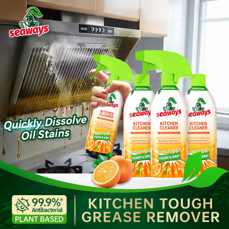 Seaways kitchen cleaner spray heavy oil kitchen cleaner oil stain ...
