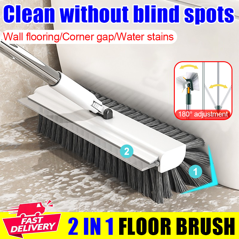 24 hours delivery 】 2 in 1 berus lantai bilik air cleaning brush ...