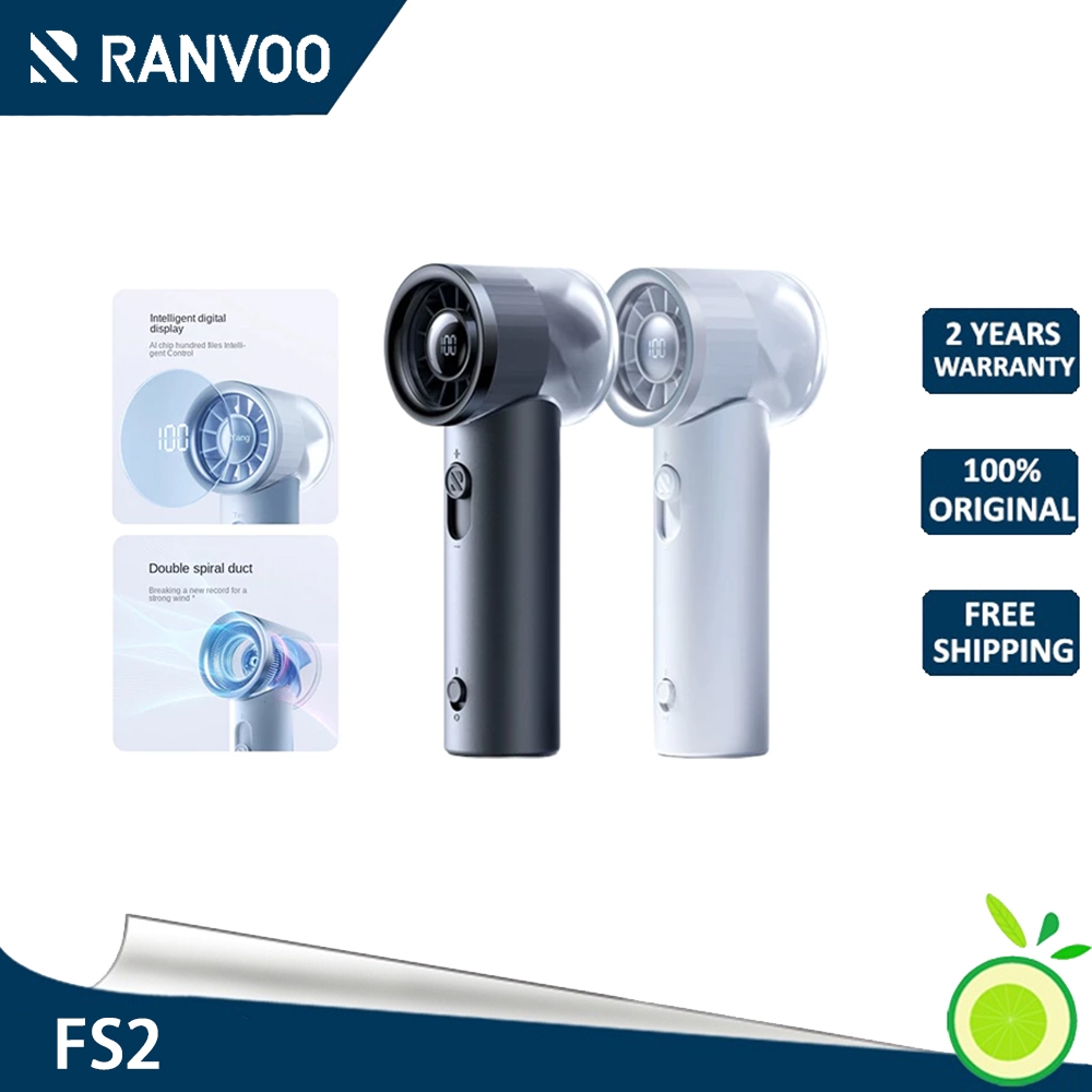 Ranvoo FS2 handheld small fan small refrigeration small air conditioner ultra-high speed violent ...