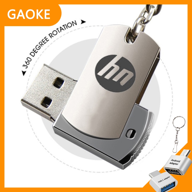 2TB High Quality Flash Drive 1TB/512GB/256GB/128GB 360°Rotating Pen ...