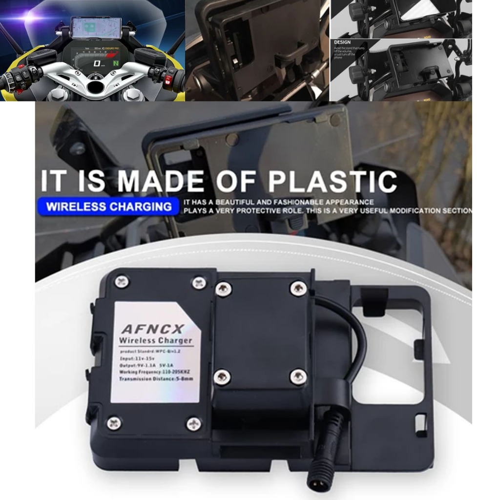 Motorcycle USB charging Mobile Phone Holder for BMW R1200GS F800GS ADV ...