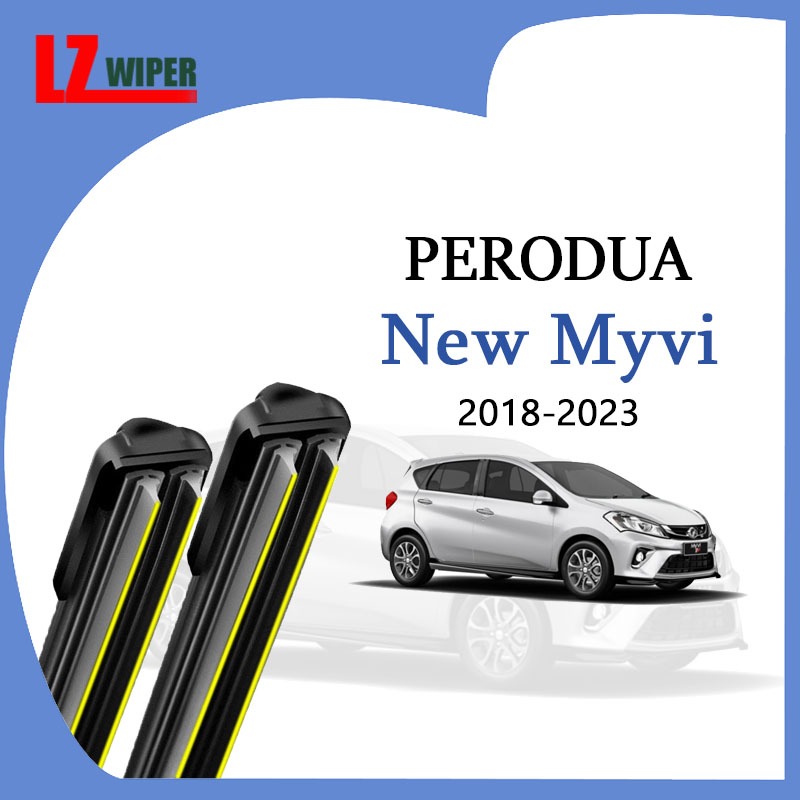Perodua New Myvi Dedicated Wiper MYVI Gen 3 NEW (2018-2023) Double ...