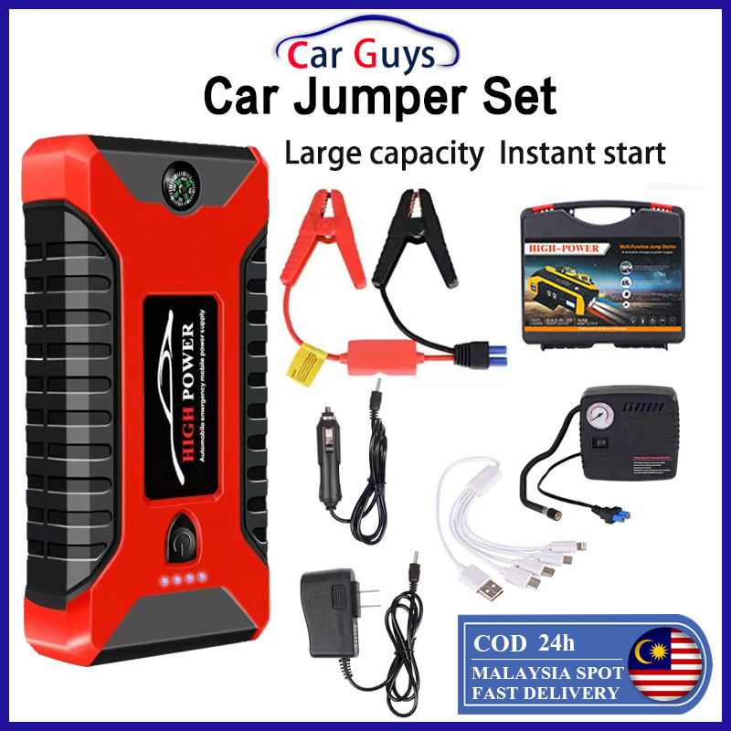 99800mAh 12V Car jumper power bank heavy duty Emergency kereta jump ...