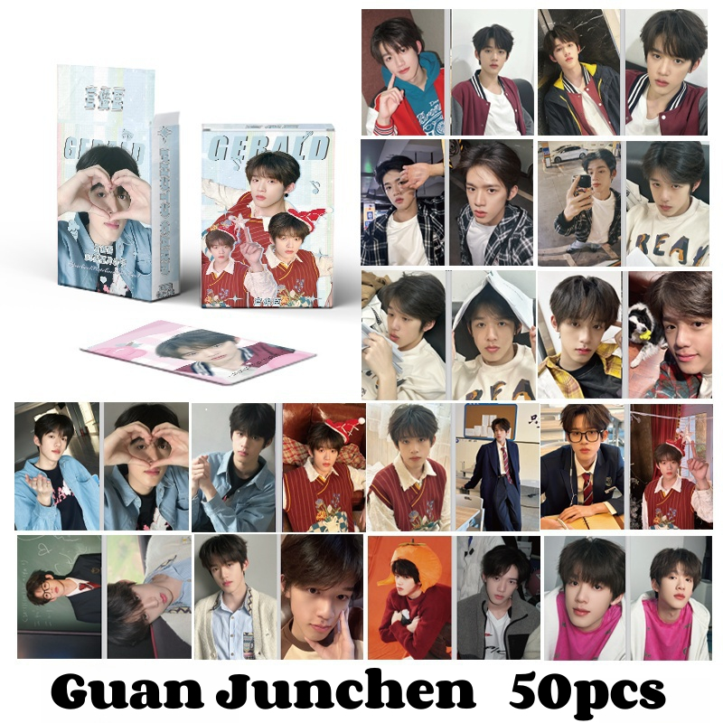 50-55pcs TF Family 4th generation Chen YiHen Hologram Laser Lomo Cards ...