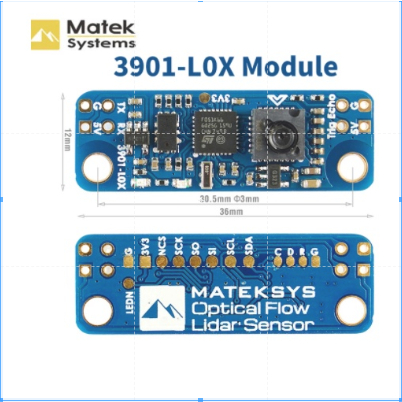 Matek Optical Flow & Lidar Sensor 3901-L0X 3901 PMW3901 Module Support ...