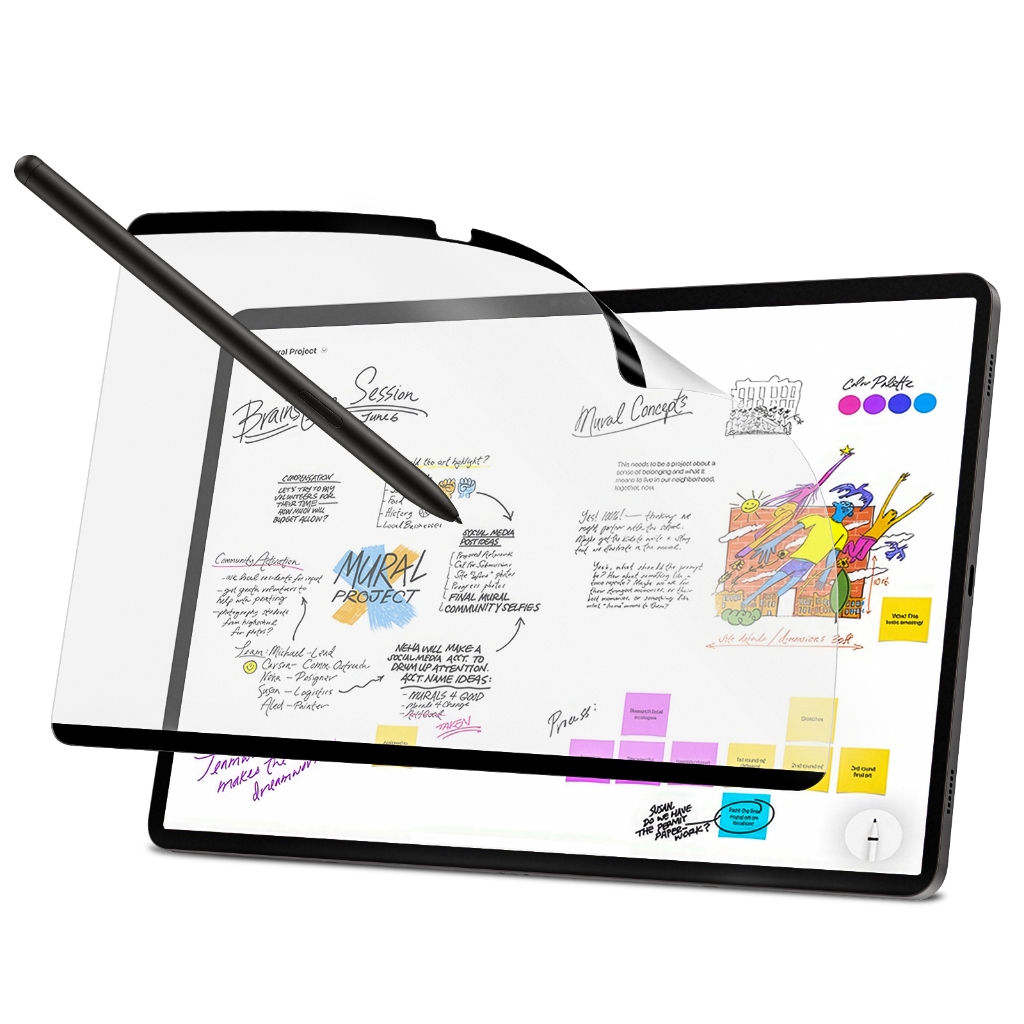 MoKo Detachable Anti-Glare Magnetic Paper Screen Protector for Samsung ...